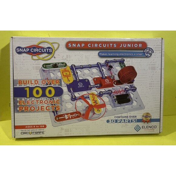 Elenco | Toys | New Snap Circuits Jr By Elenco Over 3 Parts Build Over ...
